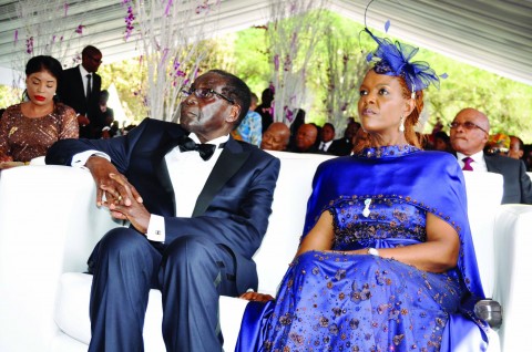 President Sata and First Lady at Bona Mugabe’s wedding in Pictures ...