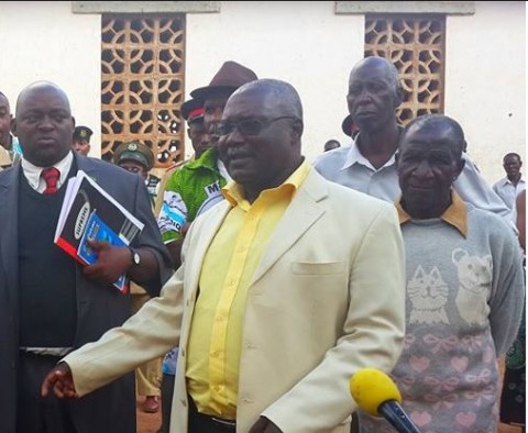 His Royal Highness Chief Ndake of the Nsenga people of Eastern Province ...