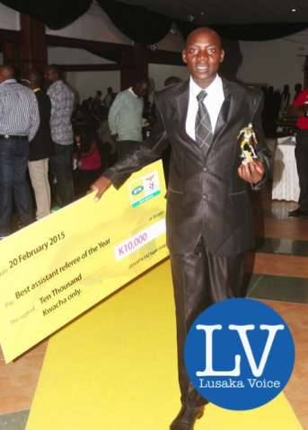 Best Assistant Referee Lusaka based Bruno Tembo, DSTV Communication ...