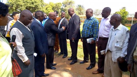 Greeting Ikelengi MP Elijah Muchima | Lusaka Voice