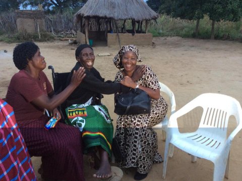 Edith Z Nawakwi· April 15 , Bwengwa constituency. In the photo ...