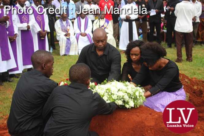late Faith Kandaba burial at Lusaka Memorial Par-11 | Lusaka Voice