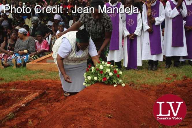 late Faith Kandaba burial at Lusaka Memorial Par-12 | Lusaka Voice
