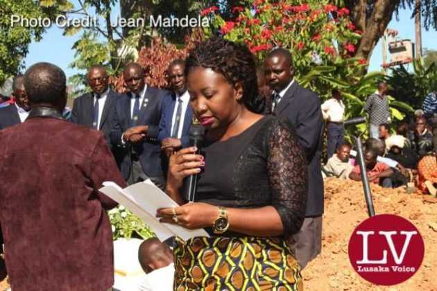 late Faith Kandaba burial at Lusaka Memorial Par-1 | Lusaka Voice