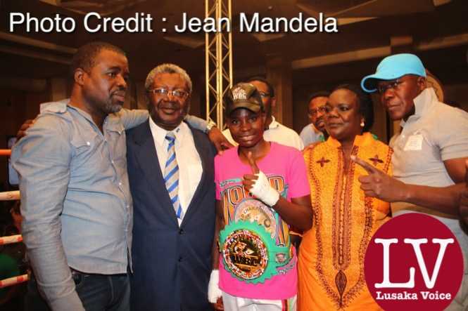 Catherine Phiri defends her WBC title in Pictures | Lusaka Voice