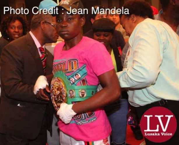 Catherine Phiri defends her WBC title in Pictures | Lusaka Voice